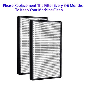 KJ800 Replacement Filter Fit for COLZER KJ800, 3-In-1 Composite Filters Set (2 Pack)