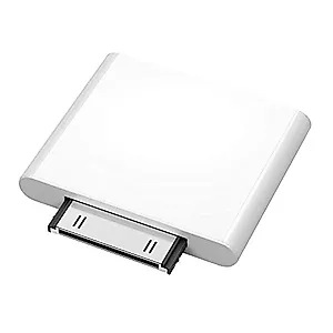 heaven2017 Wireless Bluetooth HiFi Audio Dongle Adapter for iPod Classic/ Touch White