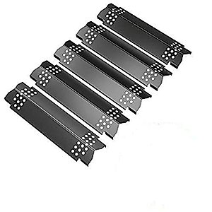 14.6 Inches Grill Parts for Nexgrill Models 720-0830H, 720-0864, 720-0864M Heat Plate Bars BBQ Porcelain Steel Shield Deflector Gas Grill Replacement Parts (5 Pack)