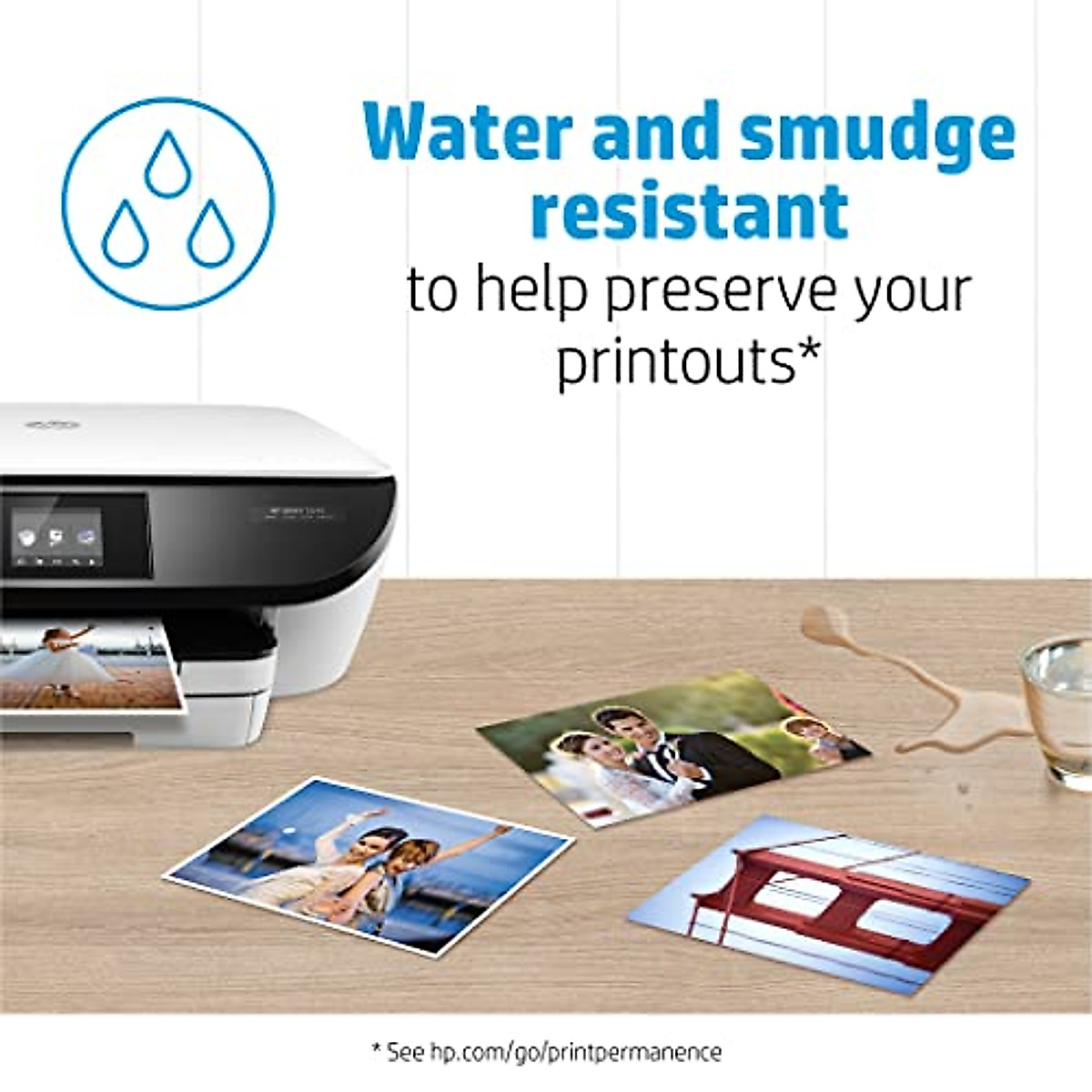 HP Premium Plus Photo Paper, Glossy, 5x7 in, 60 sheets (CR669A)