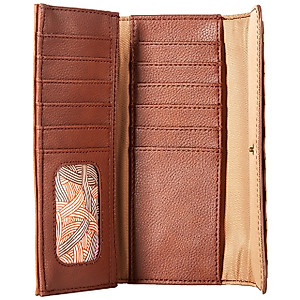 The Sak Iris Flap Wallet Tobacco Staples 1 One Size