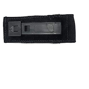 Rainbow of California Utility/Pocket Knife Tactical Sheath.Fits up to 4 3/4” Knife w/Malice Clip. Black. Made in USA