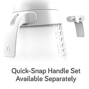 Nanobébé Flexy Silicone Baby Bottle, Anti-Colic, Natural Feel, Non-Collapsing Nipple, Non-Tip Stable Base, Easy to Clean, 3-Pack, Pink, 9oz