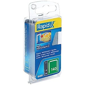 Rapid High Performance Staples, Diverging Points, No.140, Leg Length 14 mm, 40109576-648 Pieces