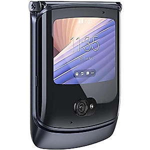 Motorola Razr 5G | 256GB | Polished Graphite | Single SIM | for T-Mobile | (Renewed)