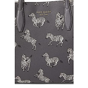 Kate Spade New York All Day Zebra Print Large Tote Chalkboard Multi One Size