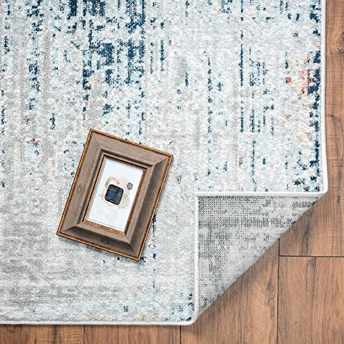 LUXE WEAVERS Olimpia Collection 5955 Multi 5x7 Modern Abstract Area Rug