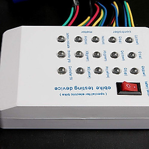 Acxico 1Pcs 24/36/48/60/72V Electric Car E-Bike Scooter Brushless Motor Controller Tester