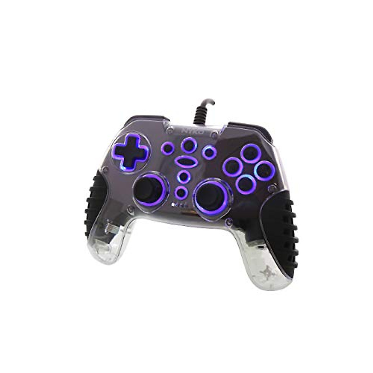 Nyko Air Glow Controller for PlayStation 4 - LED Light Show and Hand Cooling Fan - Wired 10Ft Cable - PlayStation 4