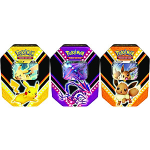Pokémon POK80779-D6 TCG: V Powers Tin (one at Random), Mixed Colours