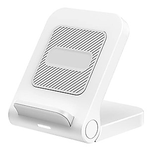 Galaxy Z Flip Wireless Charger Galaxy Z Flip 3 Fast Wireless Charger Stand Compatible with Galaxy Z Flip 4/Z Flip 3/Z Flip, Space Saving, Easy to Carry,White