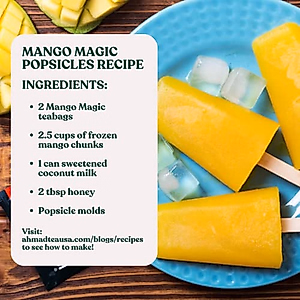 Ahmad Tea Mango Magic Black Tea, 20-Count Boxes (Pack of 6)