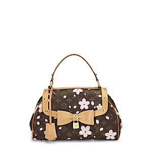 Louis Vuitton, Pre-Loved Takashi Murakami x Louis Vuitton Monogram Cherry Blossom Sac Retro PM, Brown