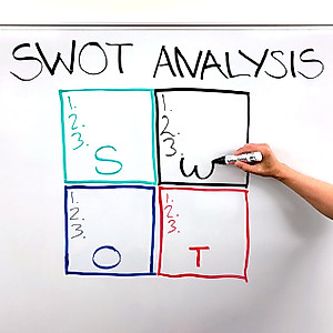 Artline 5109A Extra Thick Whiteboard Pens - Pack 4