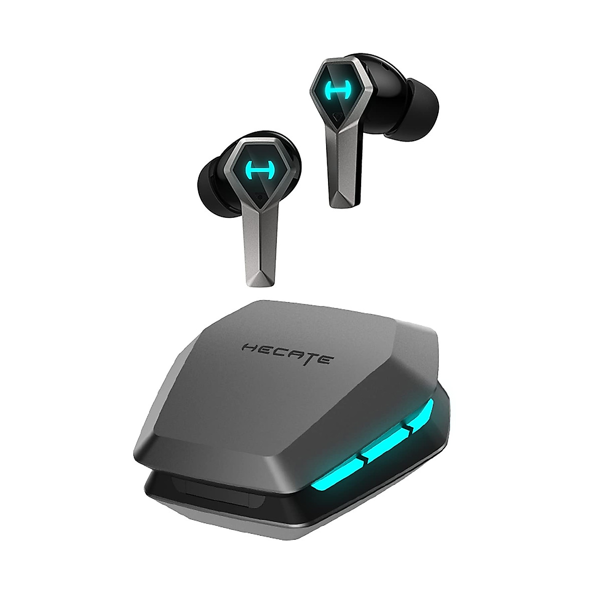 HECATE by Edifier GX04 ANC True Wireless Gaming Earbuds, Active Noise Cancelling Bluetooth Gaming Earbuds with Ultra Low Latency, H+ Special Game Sound Effect, 6 Microphones, RGB Lighting, Fast Charge
