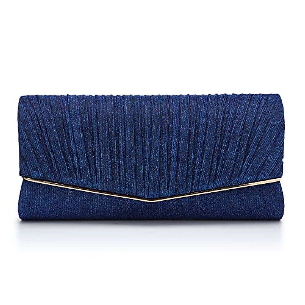 Vinsmoke Clutches for Women Wedding Clutches for Women Clutch Evening Purses and Clutches Clutch Purses for Women(Navy Blue)