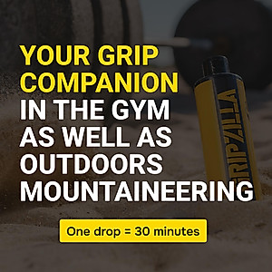 Gripzilla Liquid Chalk Combo Kit Powder (250+50 ML) for Weight Lifting, Gym, Rock Climbing, Pole Grip, Gymnastics, Sports, and Workout Chalk-