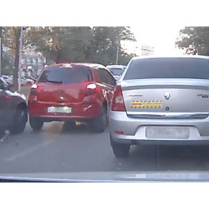 Zento Deals Caution Student Driver and Screaming Parent Car Magnet Funny New Driver Flexible Magnet 12" X 3" (1 Pack)