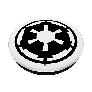 Star Wars Empire Black And White Logo PopSockets PopGrip: Swappable Grip for Phones & Tablets