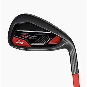 Lag Shot Golf Junior 7 Iron for 9 to 11 Year olds Youth Swing Trainer (Right Handed) - Add Distance & Accuracy to All Your Drives. Golf Digest Editors' Choice “Best Swing Trainer” 2022 & 2023!