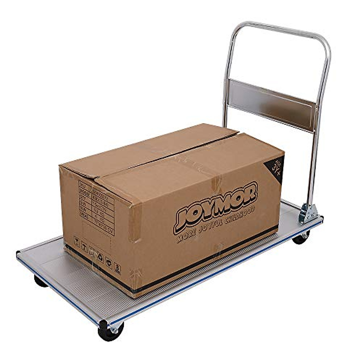XYYSSM,Push Cart Moving Platform Hand Truck, Foldable for Easy Storage and 360 Degree Swivel Wheels with 700lb Weight Capacity