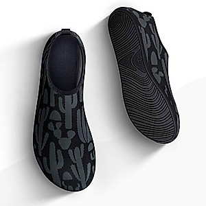 SAYOLA Barefoot Water Shoes for Women Men Breathable Sand Shoes and Quick-Dry Aqua Socks for Swim, Beach, Pool, Kayak, Yoga Sport Accessories, Camping Essentials Must-Haves for Adults Youth Sizes 853