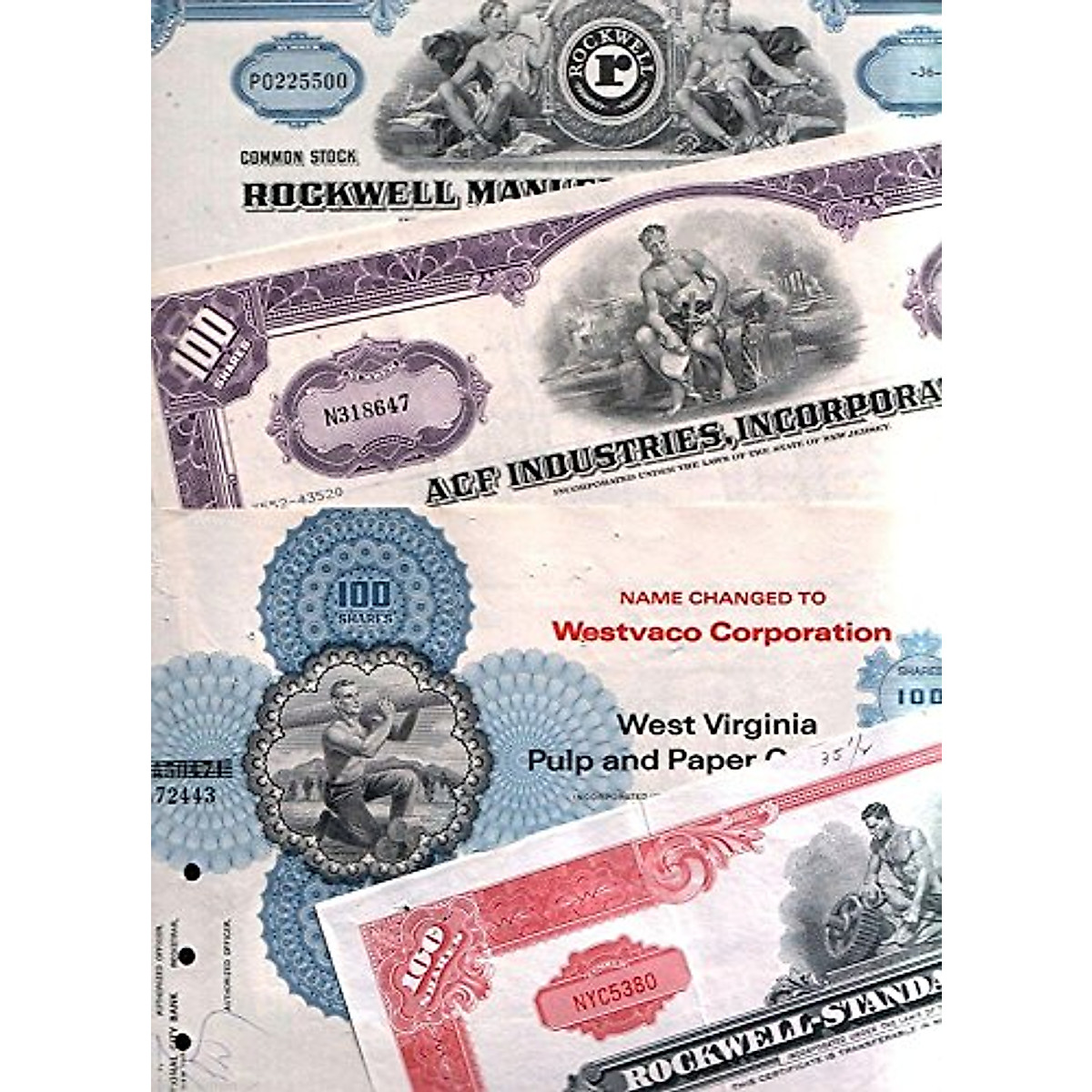 1965 No Mint Mark AMAZON SPECIAL! 100 DIFFERENT RARE ORIGINAL U.S. STOCKS, BONDS and DEBENTURES @ 79c! MANY BIG NAMES! LOWEST PRICE ON EARTH! 1 Share to $5000 Seller EXTRA FINE (AVERAGE GRADE)