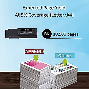 APRONE C400 C405 106R03524 Toner Cartridge Replacement for Xerox VersaLink C400 C400D C400DN MFP C405DN C405D C405 Extra High Capacity Toner Cartridge (10,500 Pages，Black)