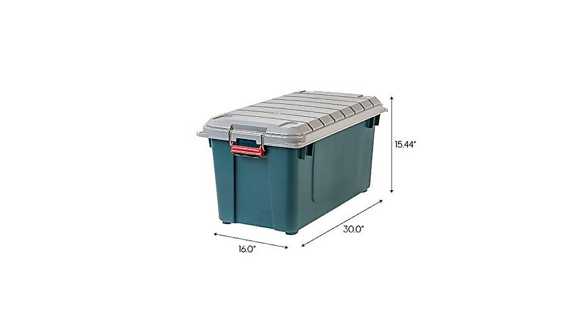 IRIS USA Heavy-Duty Storage Boxes - 4 Pack