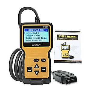 YAKEFLY Universal OBD2 Scanner,Car Engine Fault Code Reader CAN Diagnostic Scan Tool Scanner Diagnostic Tool,Car Scanner Vehicle Engine Code，to Check Engine Light.