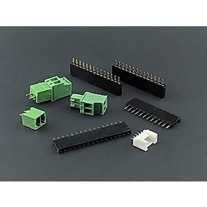 qBoxMini DIY IOT Enclosure Plus Kit (Two SMAs), IOT Enclosure for Arduino MKR Feather ESP32 Cellular LoRa WiFi board, Waterproof IP65 Enclosure with glands, prototyping PCB connectors set and Two SMAs