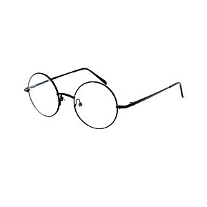 Big Mo's Toys Wizard Glasses - Round Wire Costume Glasses Accessories for Dress Up - 1 Pair