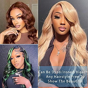 Wiilm 12A Human Hair Bundles 22 24 26 inch Body Wave Bundles Human Hair 100% Unprocessed Weave 3 Bundles Brazilian Virgin Raw Hair Bundles Body Wave Human Hair Extensions Natural Black Deals For Women