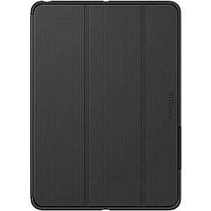 OtterBox Symmetry Series Folio Case for iPad (5th and 6th Generation) - Non-Retail Packaging - Starry Night (Clear/Black/Dark Grey Microsuede)
