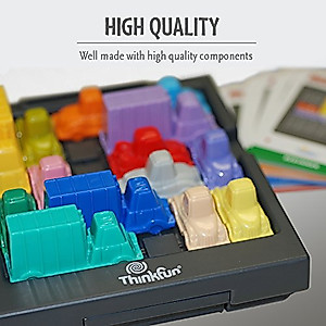 ThinkFun Rush Hour Traffic Jam Brain Game and STEM Toy for Boys and Girls Age 8 and Up – Tons of Fun With Over 20 Awards Won, International seller for Over 20 Years