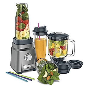 Cuisinart CPB-380 Hurricane Compact Juicing Blender, Gunmetal