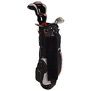 ProActive Sports Plush Microfiber 16” x 22” Tri Fold Golf Towel (Black)