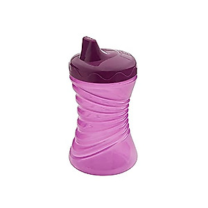Gerber Graduates Fun Grips Hard Spout Sippy Cup (Colors may vary), 10-Ounce, 2 cups