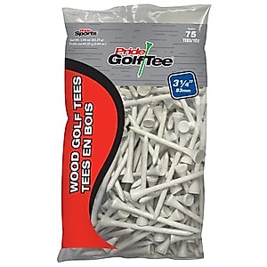 Pride (87802) Golf Deluxe Tee (3-1/4 Inch, White) - 75 Count
