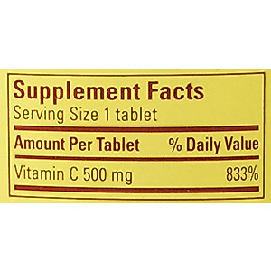 Nature Made Time-release Vitamin C with Rose Hips 500 Mg, Tablets, 60-Count (Pack of 2)