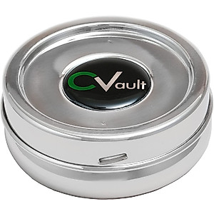 CVAULT Personal Combo Kit | Smell-Proof, Air Tight & Light Resistant | Includes (1) XSmall Twist, (1) Small Twist, (1) Medium, (1) Large, (1) 2-Liter and (5) 8-Gram Boveda 62%
