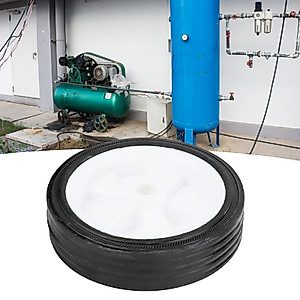 Topyond 5 Inch Air Machine Casters with 13 Jacks, Industrial Noiseless Air Pump Accessories, Wheels for Air Compressors