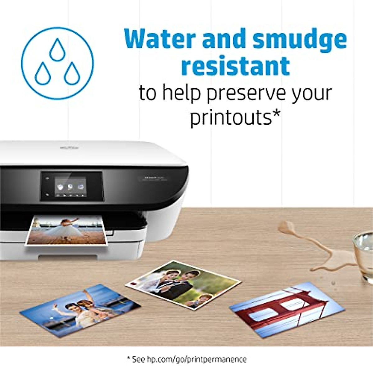 HP Premium Plus Photo Paper, Satin, 4x6 in, 100 sheets (CR666A)