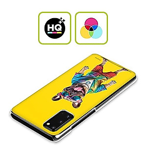 Head Case Designs Officially Licensed P.D. Moreno French Bulldog Tie Die Furry Fun Artwork Hard Back Case Compatible with Samsung Galaxy Z Flip / 5G