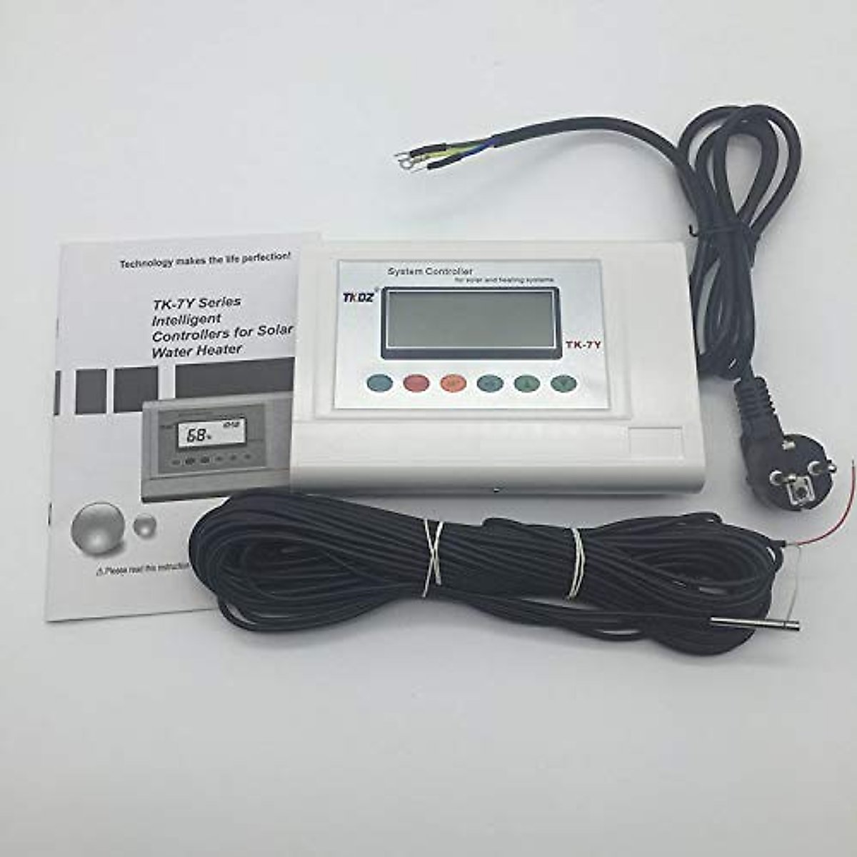 Household TK-7Y Micro Computer Solar Controller Intelligent Controller for Solar Water Heater Intelligent Automatic Solar Controller (220V)