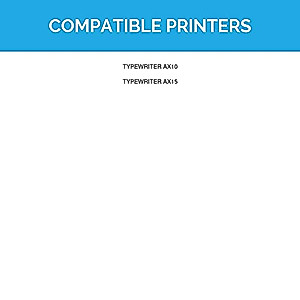 LD Compatible Printer Ribbon Cartridge Replacement for Brother 1030 GR153 (Black, 2-Pack)