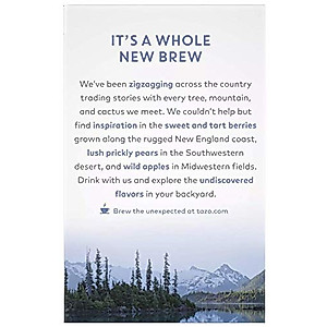 Tazo Herbal Juniper Mint Honey Tea 16 Count. Herbal tea bags. Caffeine Free. 2 Pack.