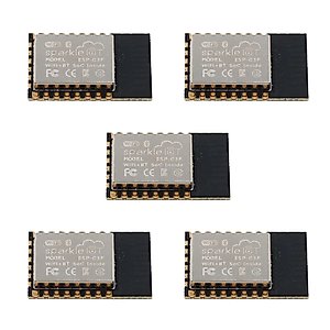 Sparkleiot ESP32-C3F WiFi Blue-tooth Module Built-in 4MB SPI Flash 3.3V 2.4G Single-core WiFi+BT5.0 SOC ESP32-C3FH4 Chip(Pack of 5pcs)