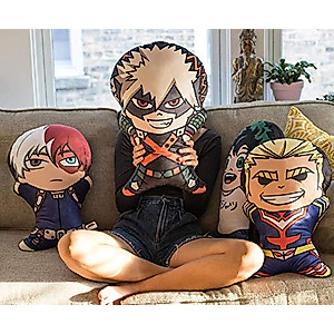Official My Hero Academia Character Pillow - 20-Inch Katsuki Bakugo Doll Body Replica - Gift for Friends, Family, and Fans - Bed, Couch, Room Decoration - Soft Throw Cushion - Licensed Merchandise