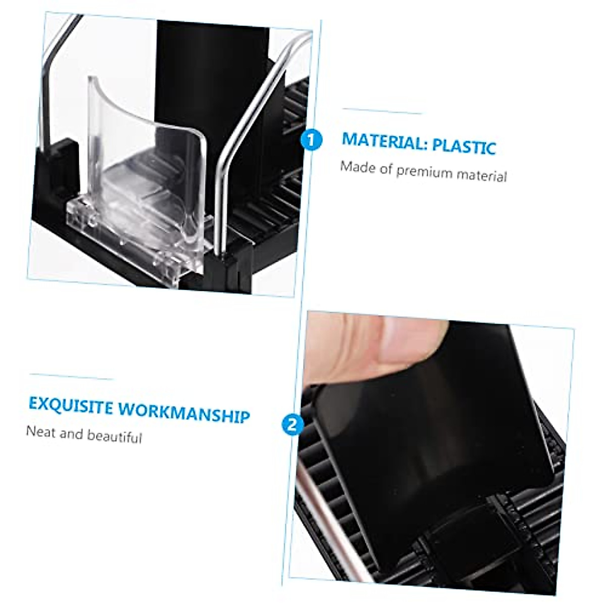 Garneck Propeller Beverage Organizer for Fridge Tool Tray Organizer Magnetic Shelf for Refrigerator Drink Holder Self Pushing Drink Organizer Fridge Drink Organizer Pusher Drink Propeller